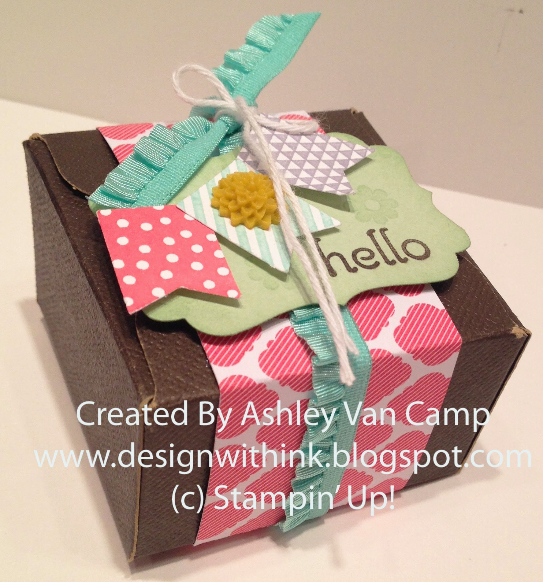 Design With Ink: More Envelope Punch Board Box Fun...