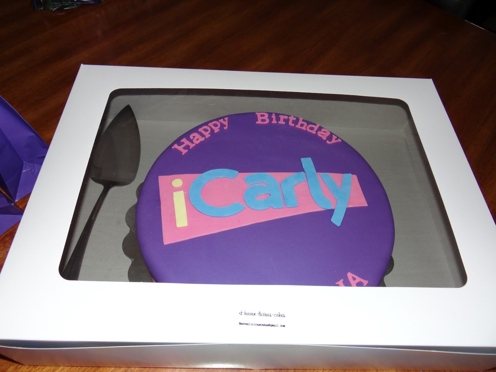 Heaven Licious Cakes Icarly Cake 4540
