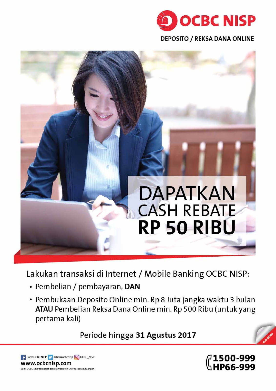 Lika Liku Hidup Di Indonesia Tercinta: Cashback OCBC 50.000 Untuk ...