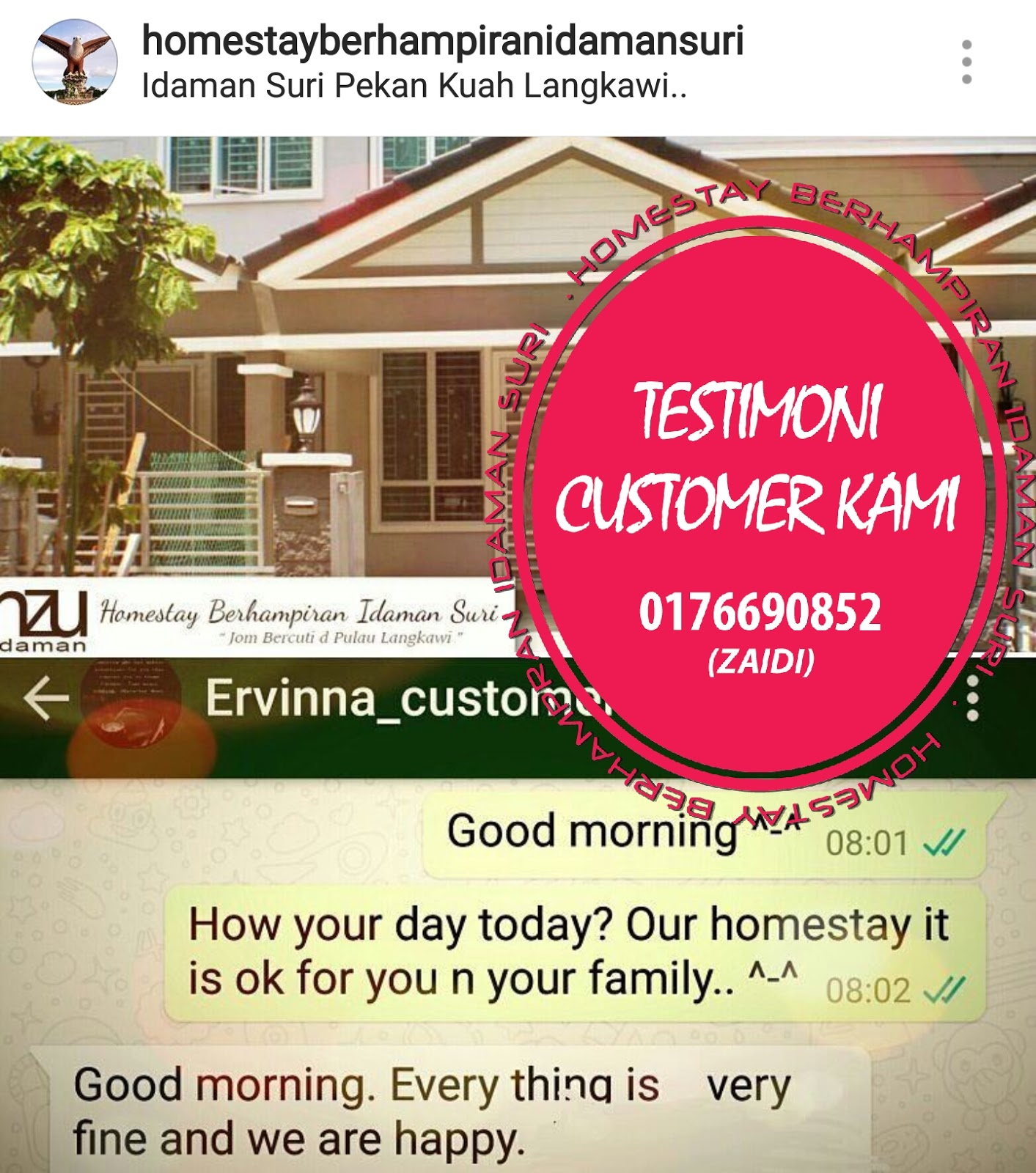 Homestay Berhampiran Idaman Suri...: Inilah Iklan Kami..