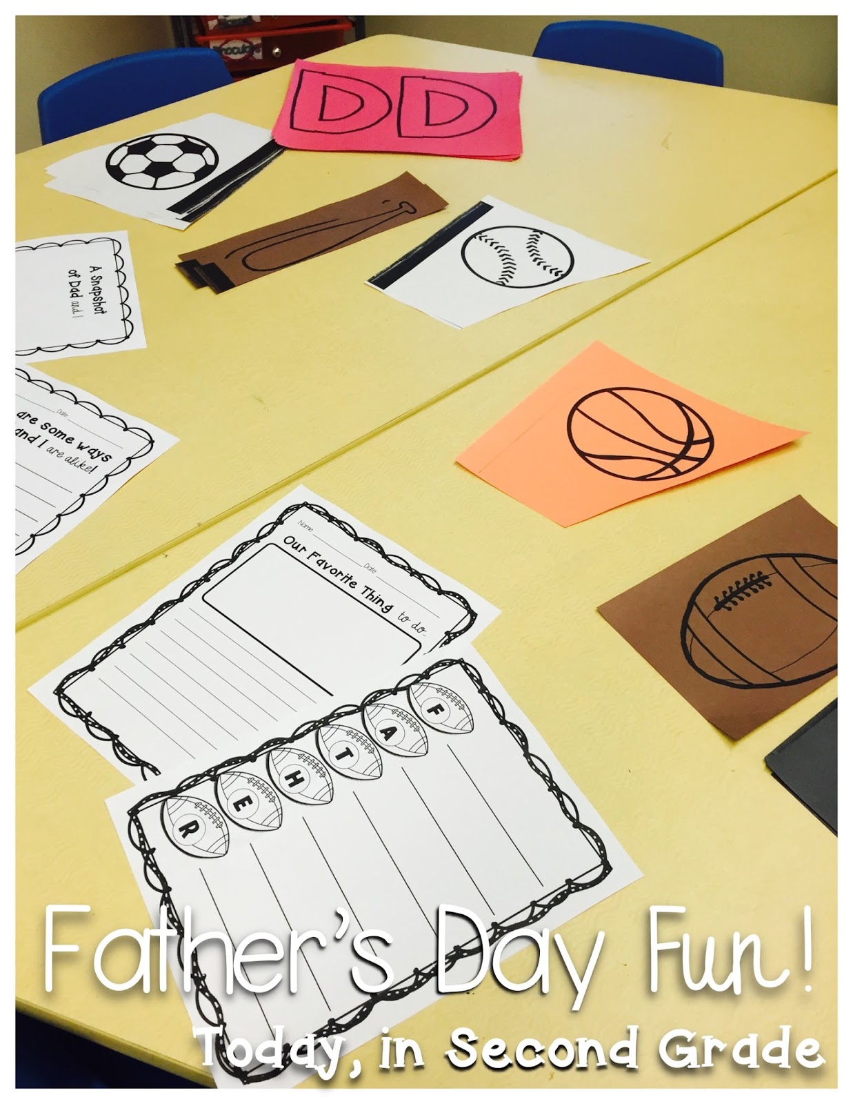 Father's Day Fun - Today in Second Grade