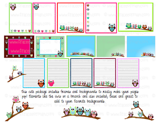 Mrs. Orman's Classroom: It's a Hoot! Super Cute Owl Clip Art