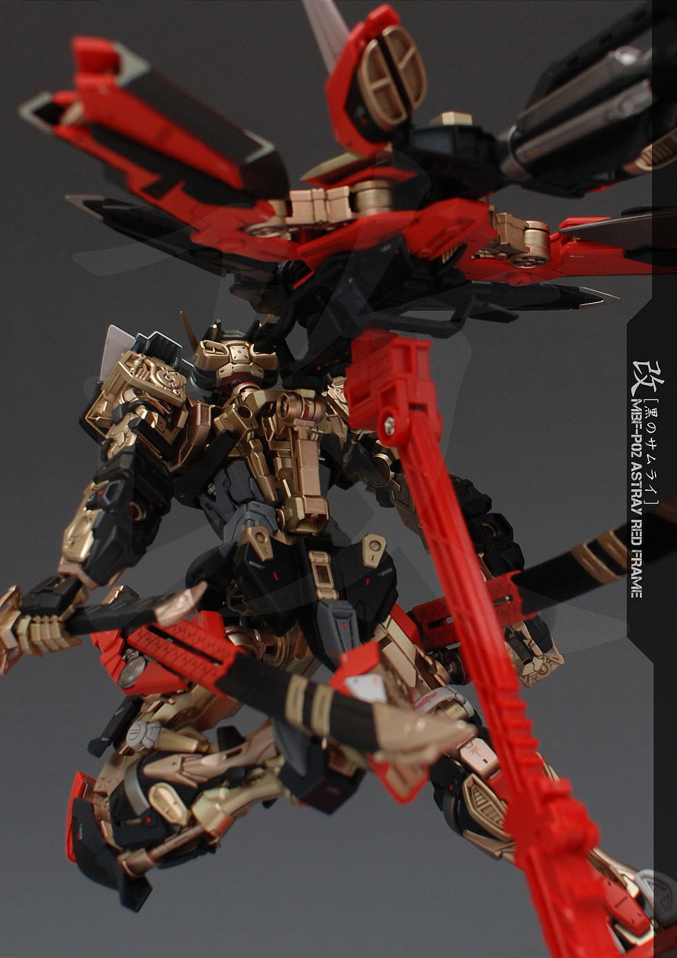 Custom Build: MG 1/100 Gundam Astray Red Frame Kai "Ver. Grework Ghost"