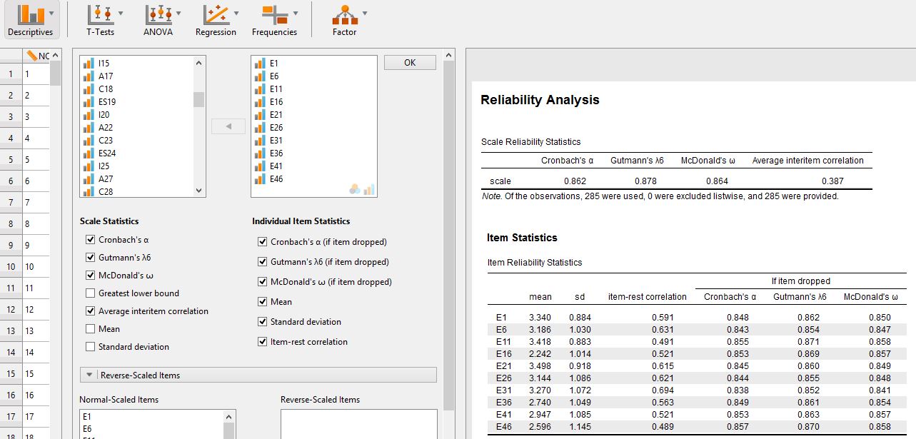 Berkenalan dengan JASP: Software Analisis Statistik Gratis Tanpa Perlu ...