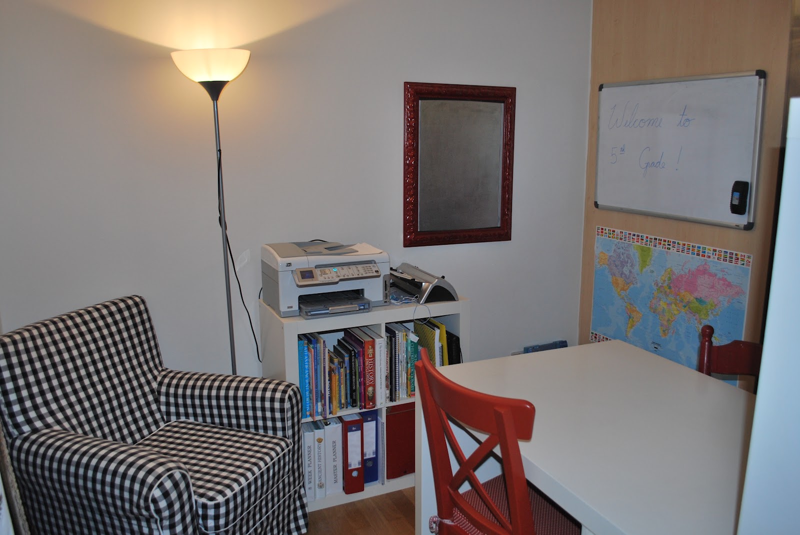 Bent Grass Prep School: First day of 5th grade and new school "room"