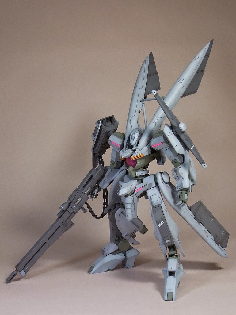 MG 1/100 GN-X Custom Build converted to Throne Varanus