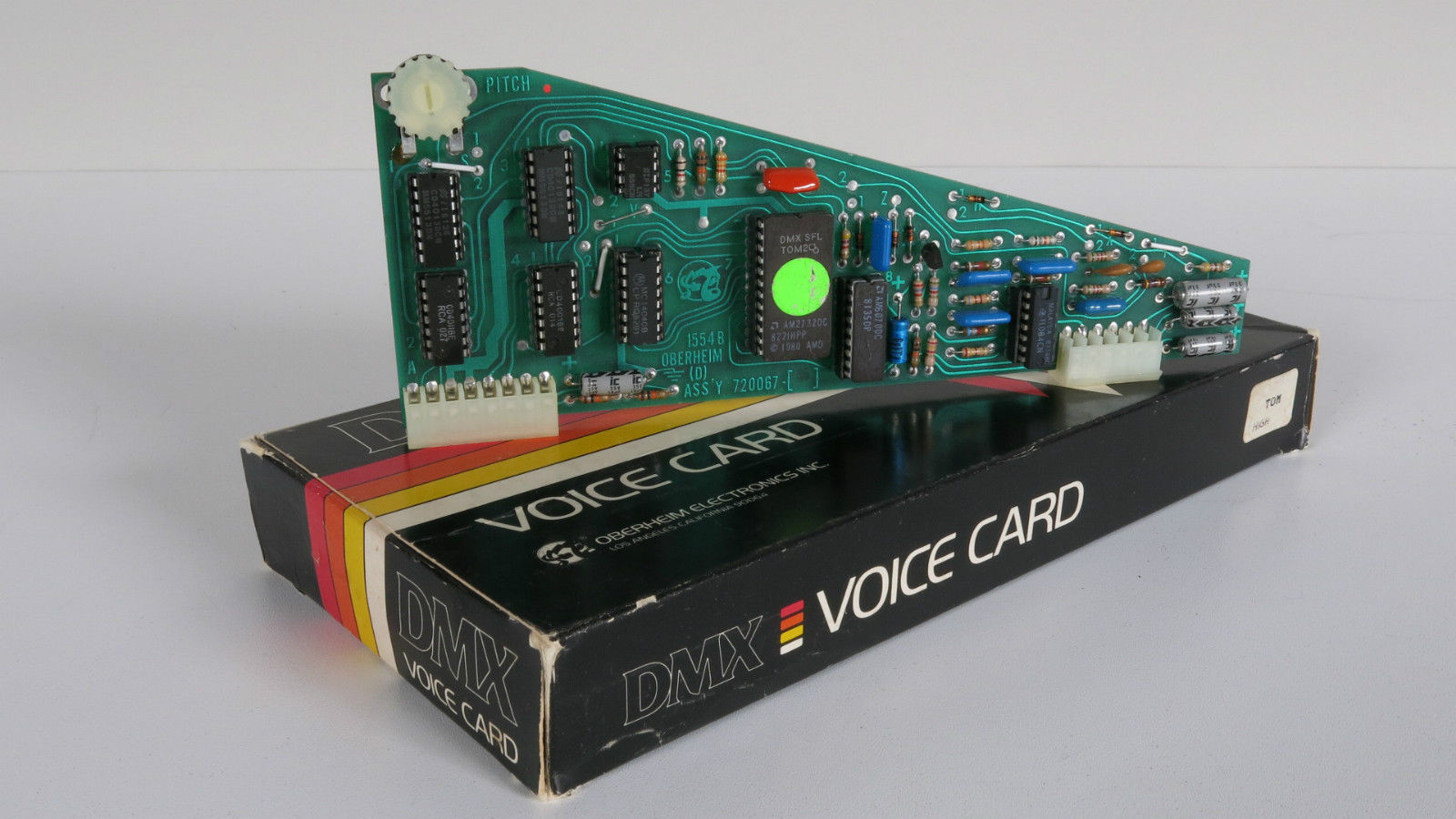 MATRIXSYNTH: Oberheim DMX Drum Voice Cards with Original Boxes