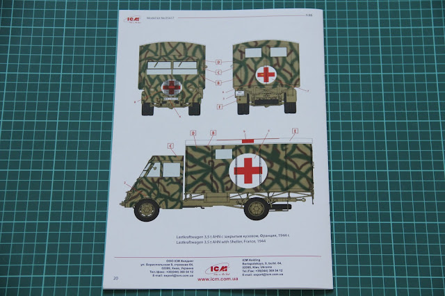 ICM 1/35 Lastkraftwagen 3,5t AHN with Shelter (35417) - DetailScaleView