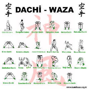 JKA NIKKEY ASSOCIACAO ARAPONGUENSE: Posições - Dachi e Golpes (Tecnicas ...