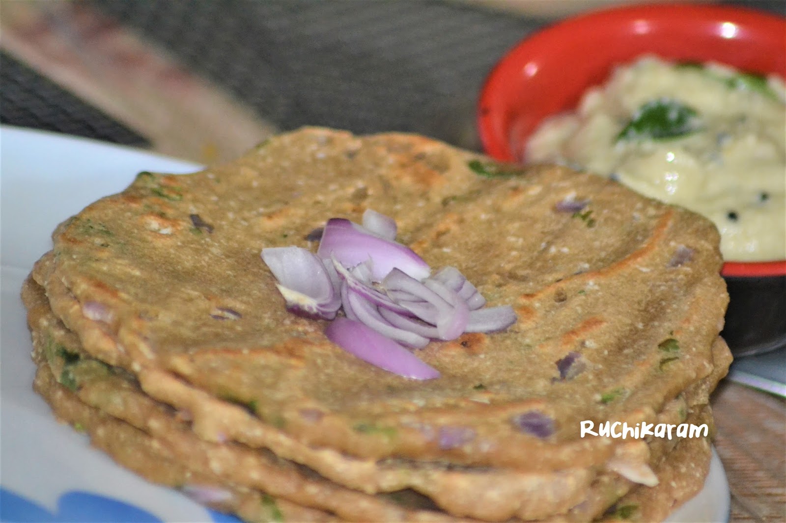 Ruchikaram: Onion Wheat Ottada | Gothambu Ottada