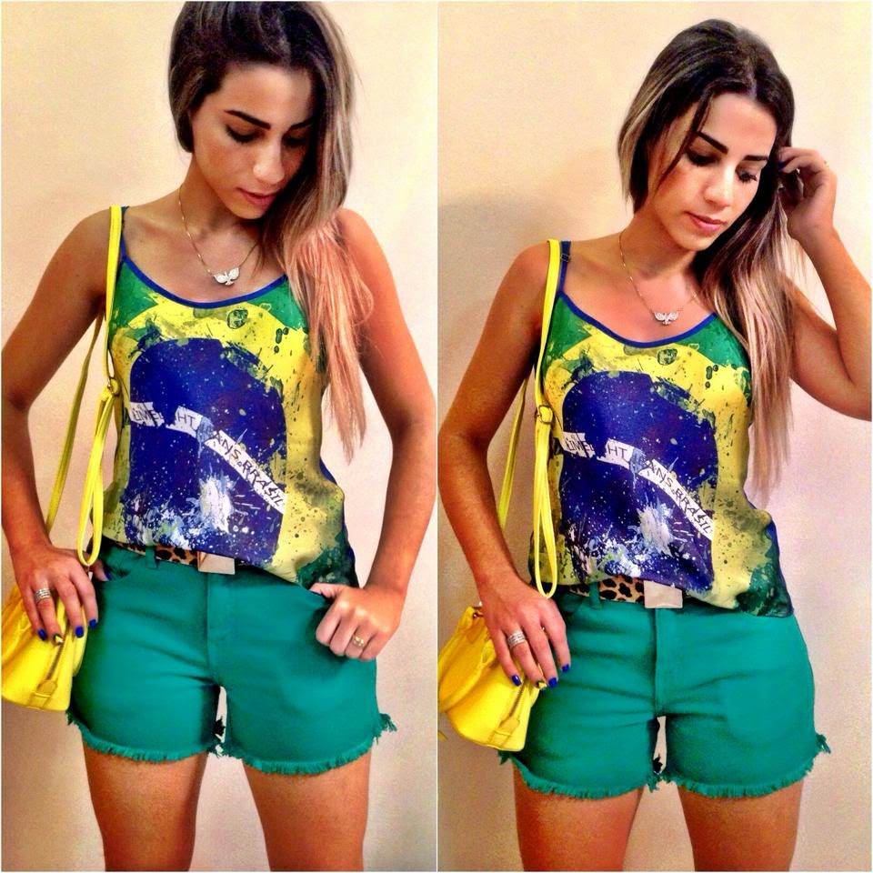 Looks Para Copa Do Mundo 2014 Chic Por Chic