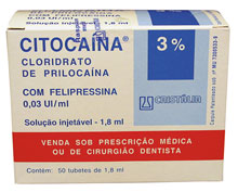 Dentista Concurseiro: Contra indicações da Prilocaína