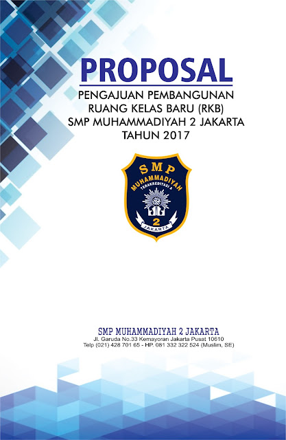 Desain Cover Proposal Pengajuan Sekolah - 3