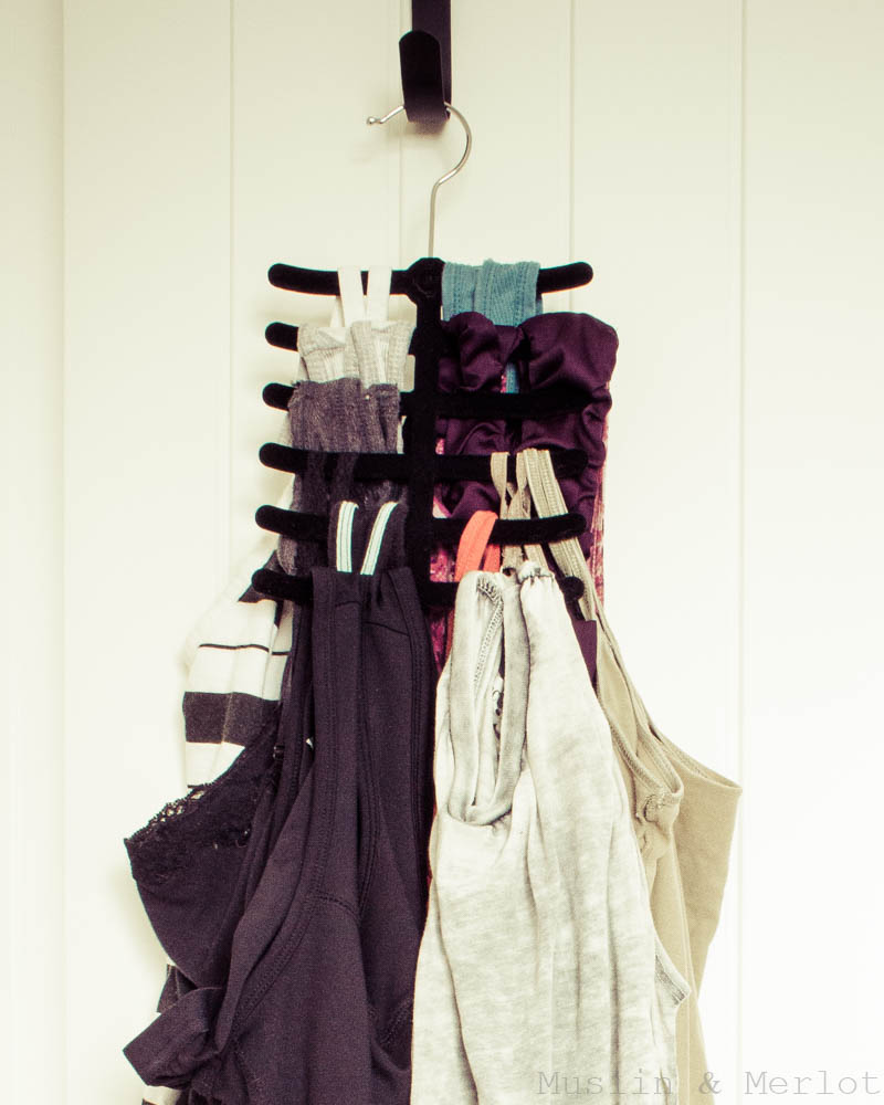 Hang Your Tanks on a Huggable Hanger! - Muslin and Merlot