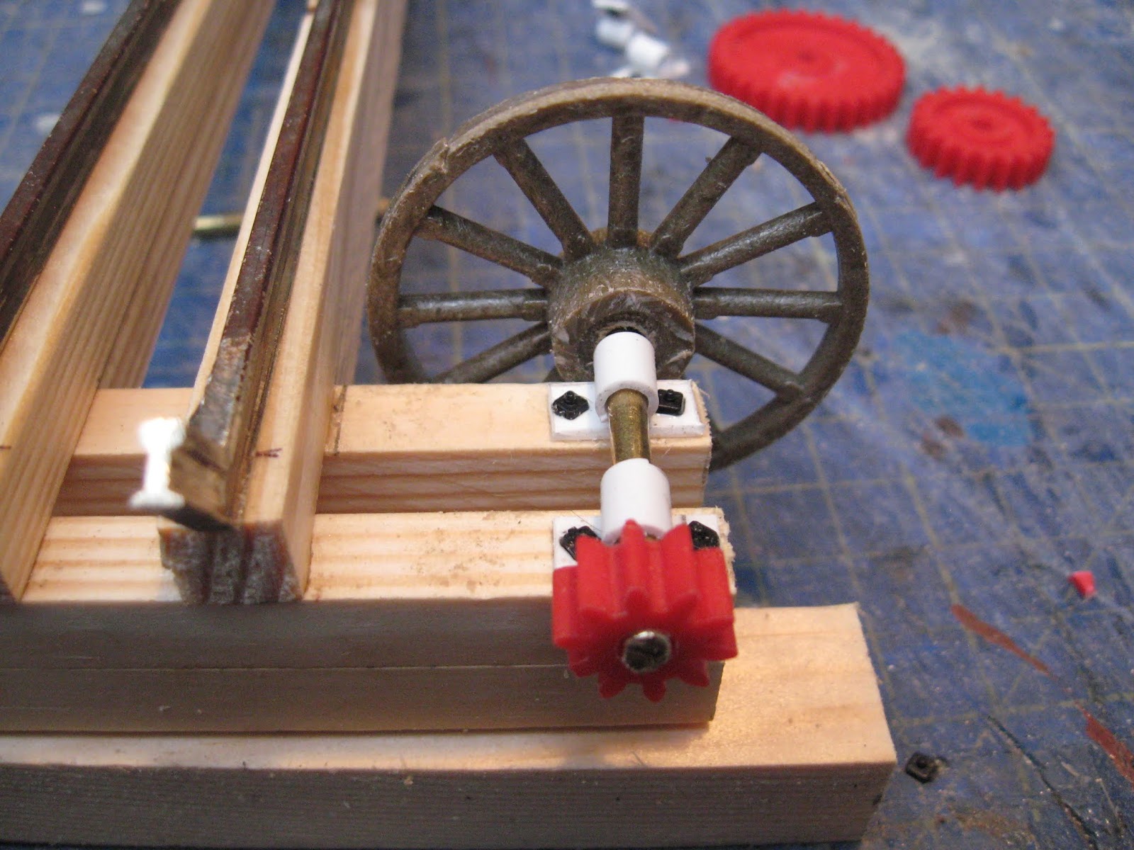 Peckforton Light Railway: How I constructed a timber gantry crane