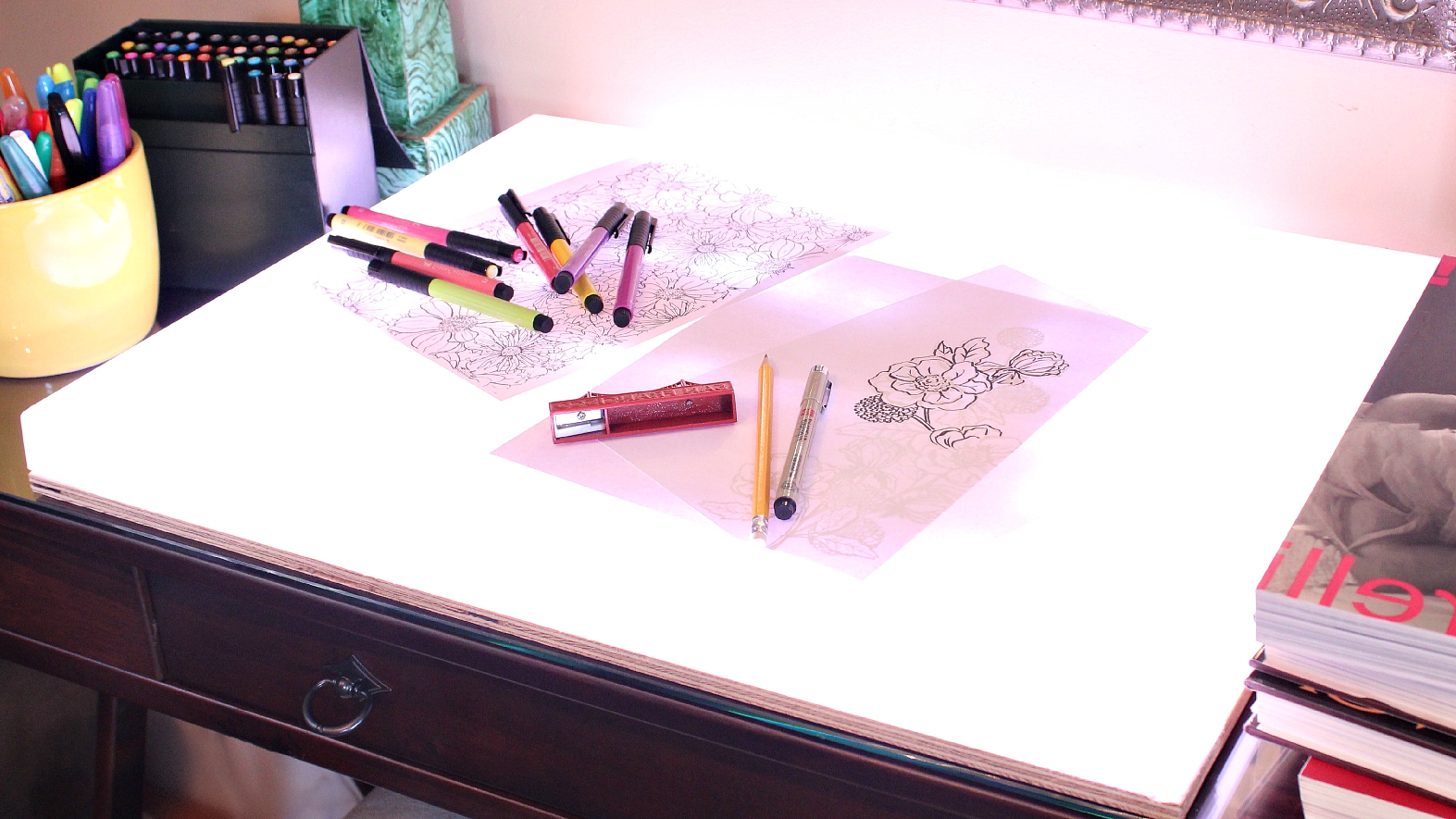 Mark Montano: Artist Light Box DIY