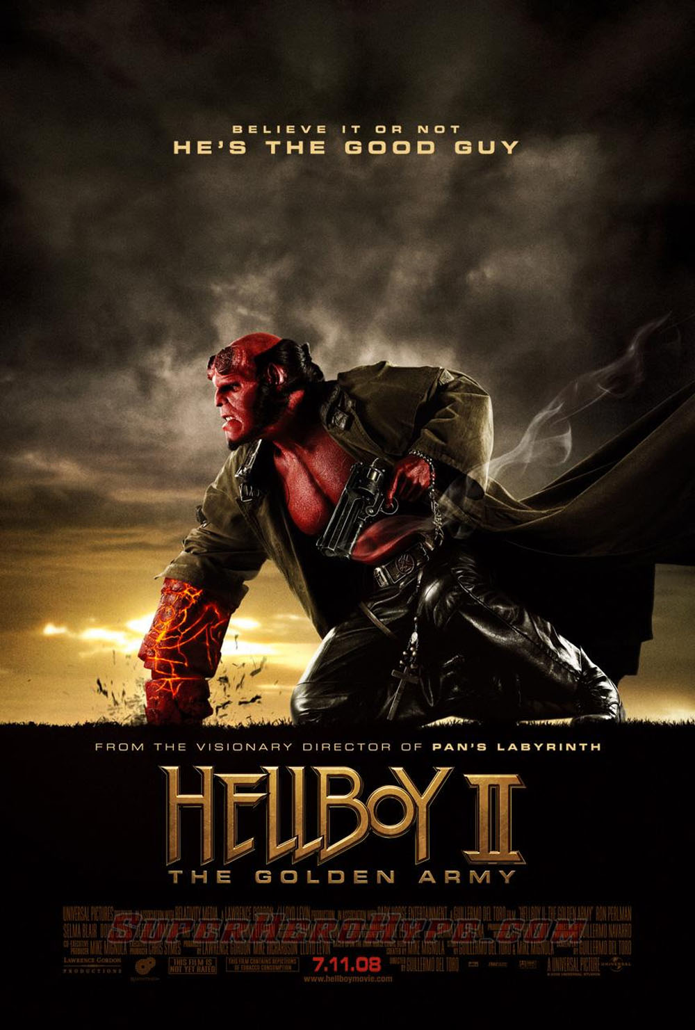 Viagem a Andrómeda: Hellboy II: The Golden Army, ou o detective do ...