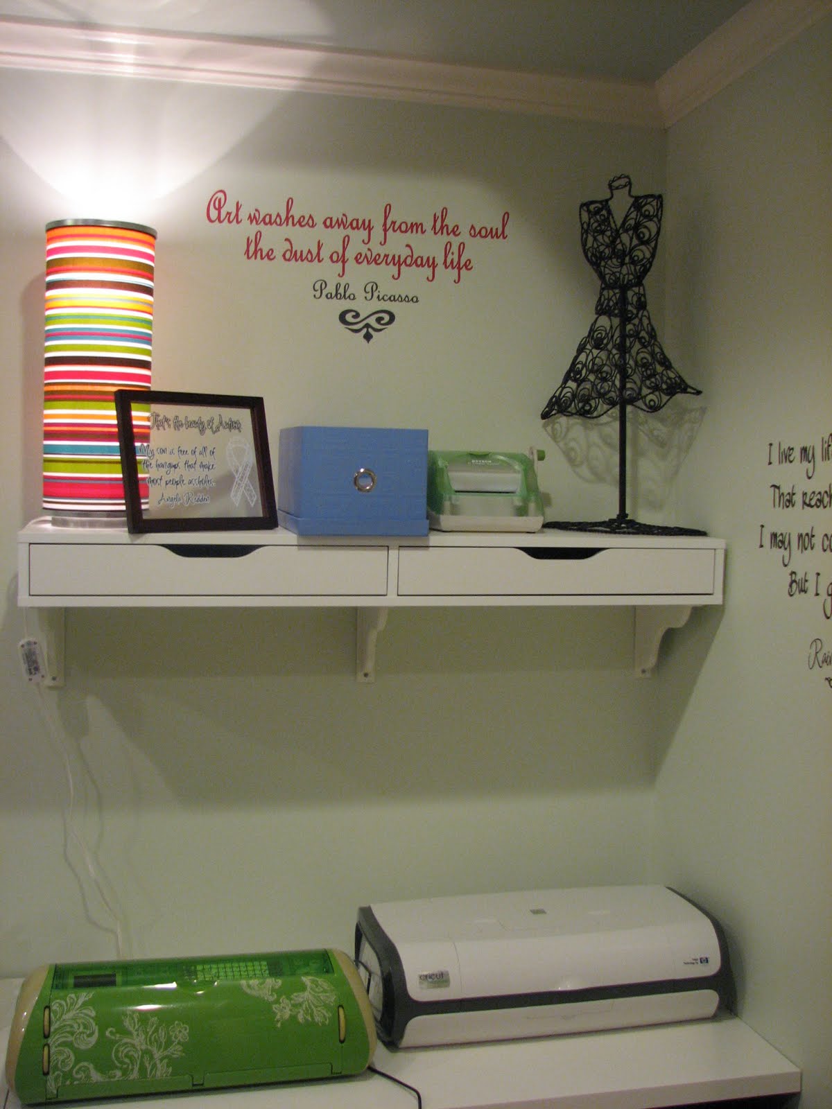 Sabriolet Designs: Craft Room Wall Art Part Deux