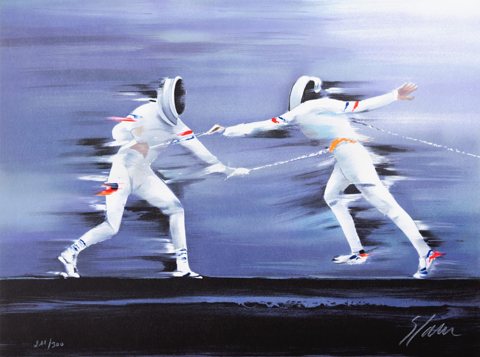 Une curiosité de qualité: Victor Spahn, peintre de l'élan sportif