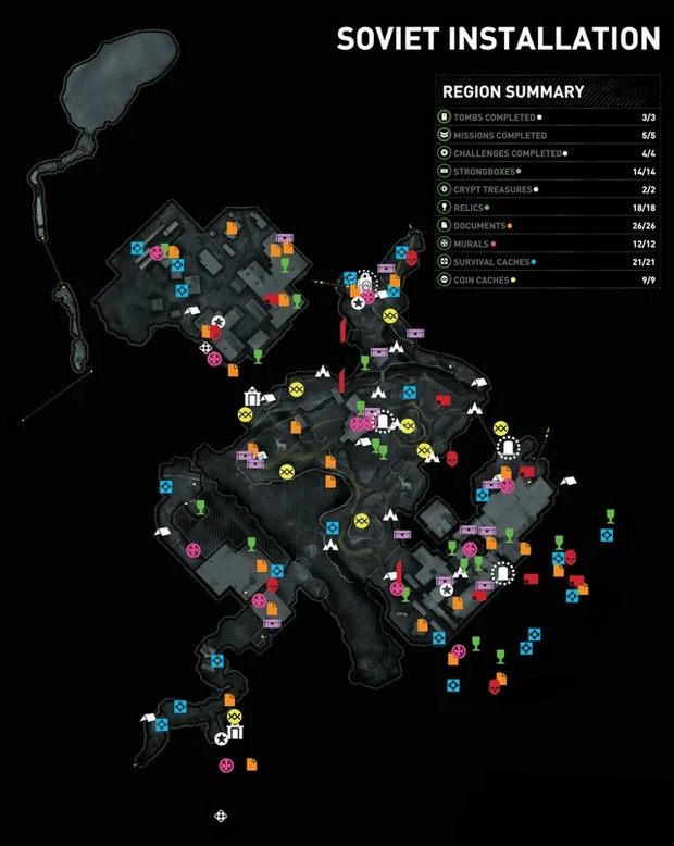 Rise of the Tomb Raider: localização de todos os colecionáveis