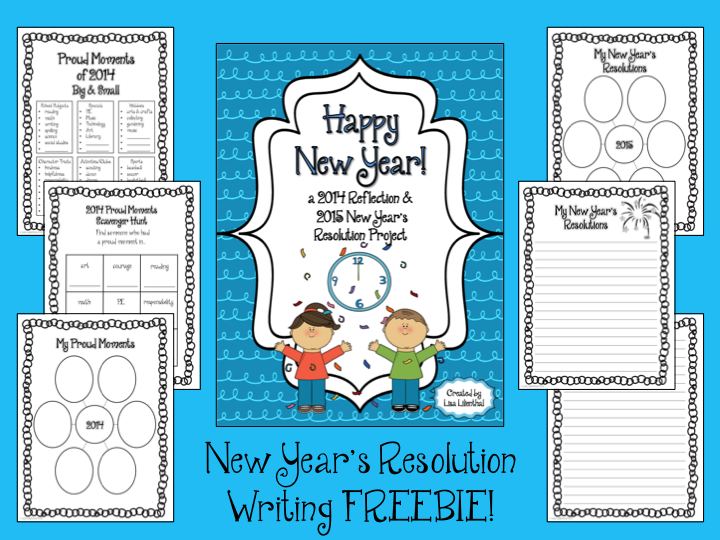 Classroom Freebies Too: New Year's Writing FREEBIE!