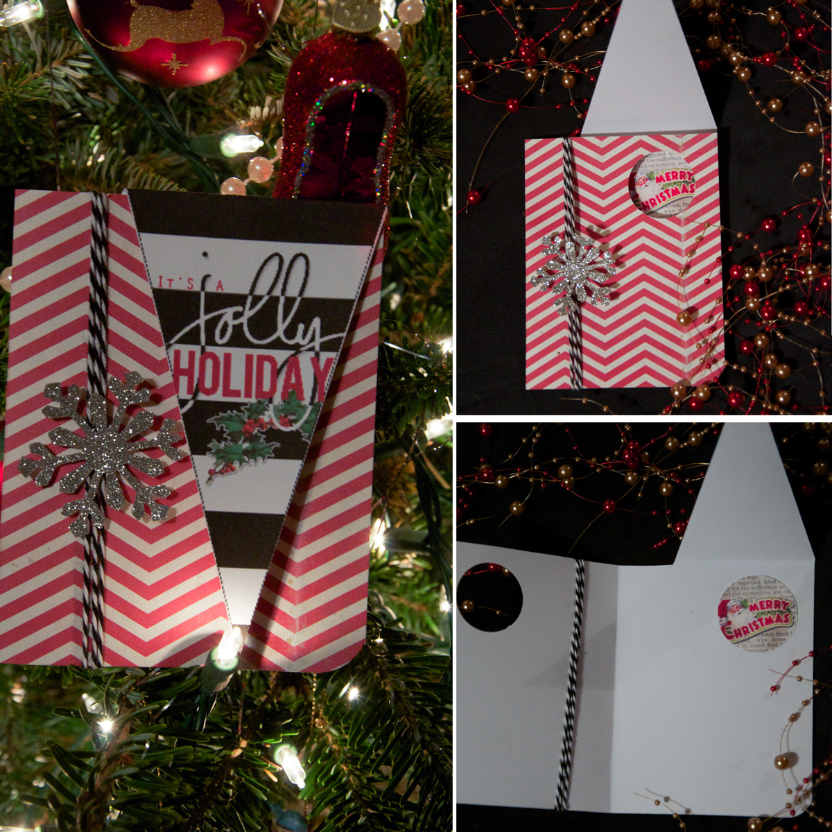 Lorrie's Story: Christmas Cards with Heidi Swapp Christmas Freebies