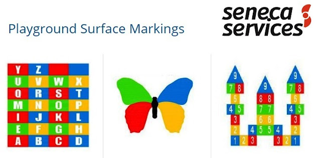 Seneca Supplies: Preformed Thermoplastic Playground Markings Maximize ...