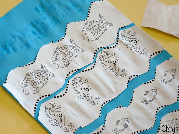 Le Journal de Chrys: Des vagues en maternelle