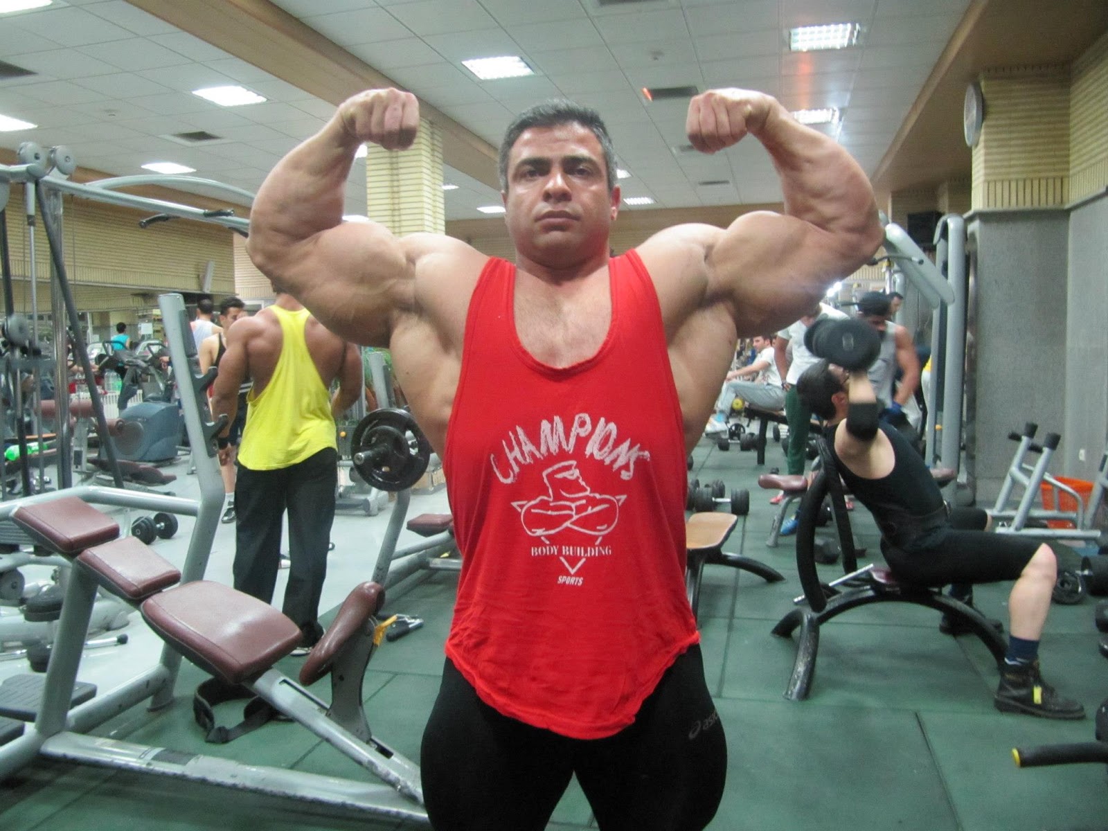 Muscle Lover: R.I.P. Iranian muscle King - Baitollah Abbaspour (1970-2015)