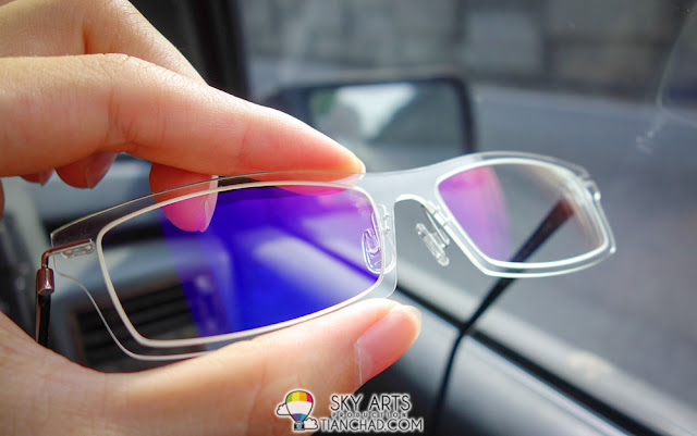 My New Cool Specs with HOYA BlueControl Lenses