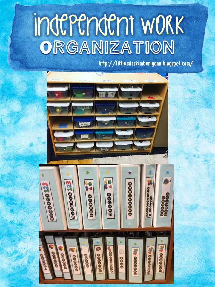 Little Miss Kim's Class: Independent Work Station Organization in ...