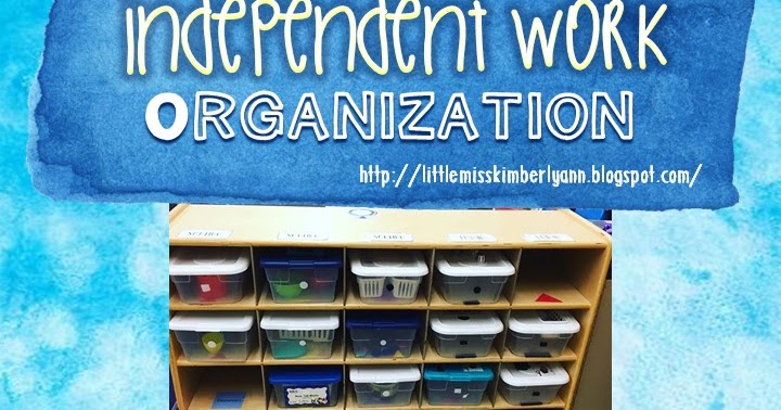 Little Miss Kim's Class: Independent Work Station Organization in ...