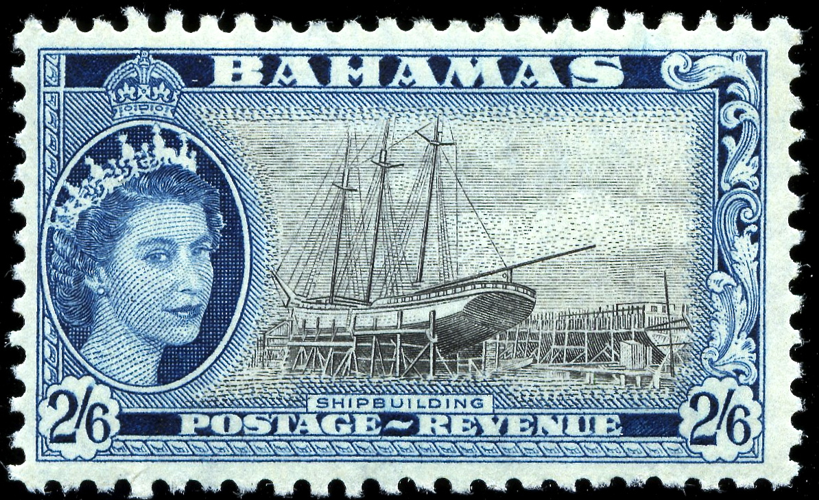 King George VI Postage Stamps: Bahamas 1954(1 Jan) - 63 SG201/216