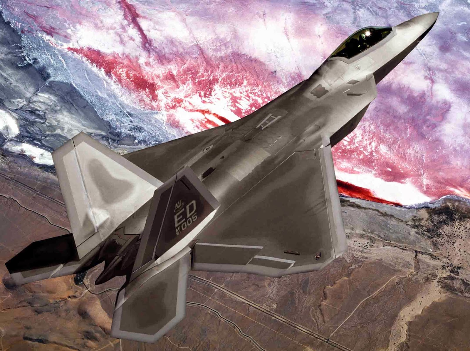 Aviones Caza y Ataque: Lockheed Martin F-22 Raptor