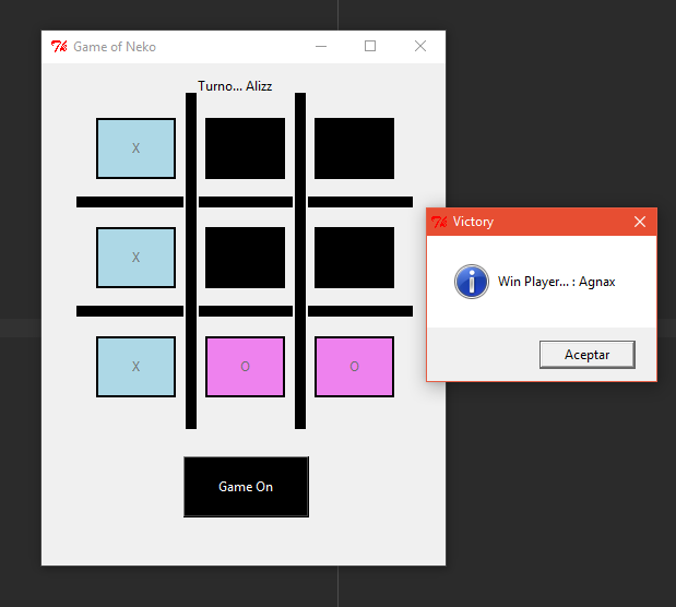Ejercicio Juego de Gato en PyCharm en Python
