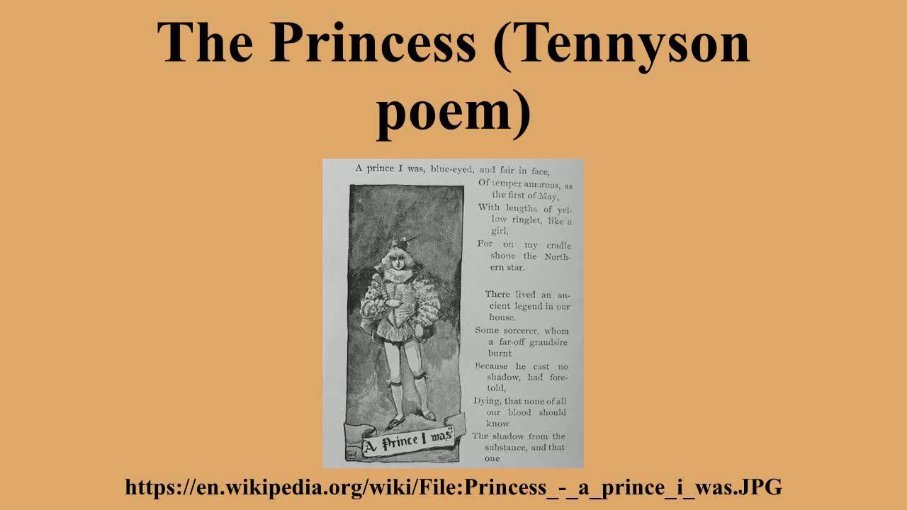 The Princess (Tennyson poem)