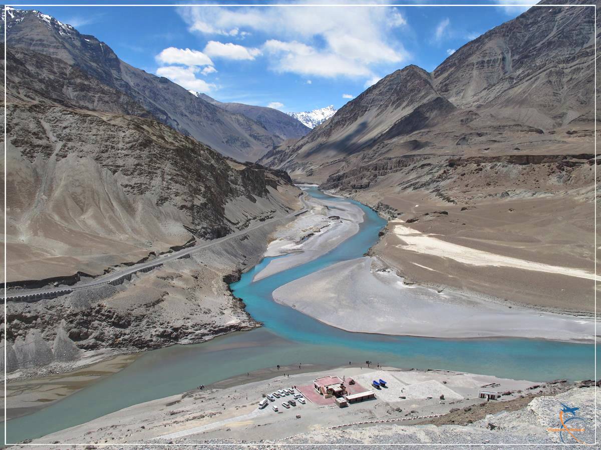 O belíssimo encontro dos Rios Indus e Zanskar - Viagens e Beleza