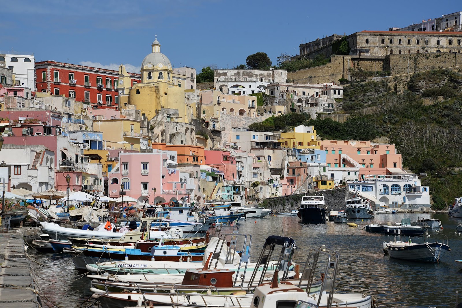 Endless Traveling Map: The Pastel Colors of Procida, Italy