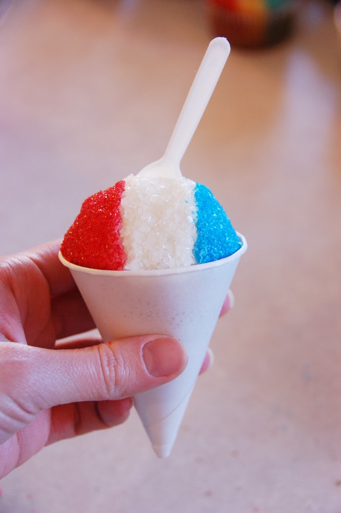 The Almost Perfectionist: Snow Cone Cupcakes