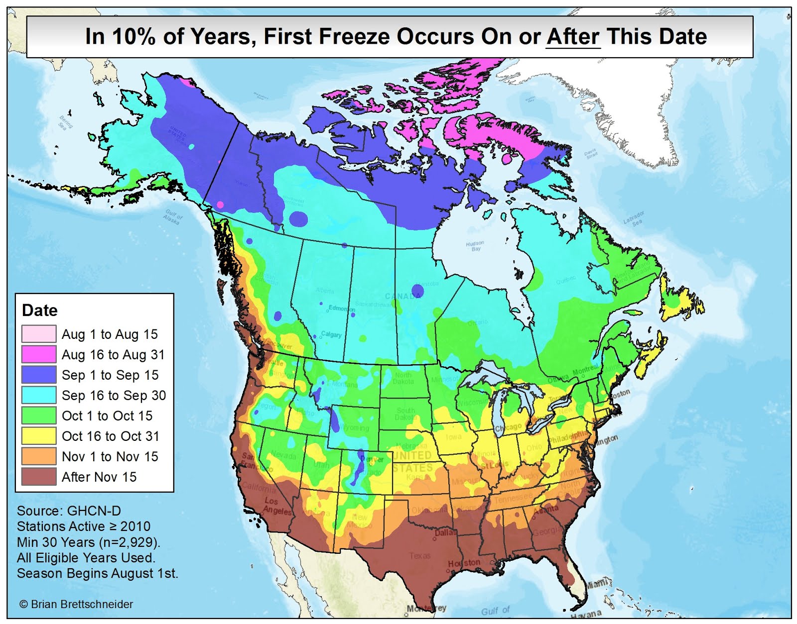Brian B.'s Climate Blog: Map Collection