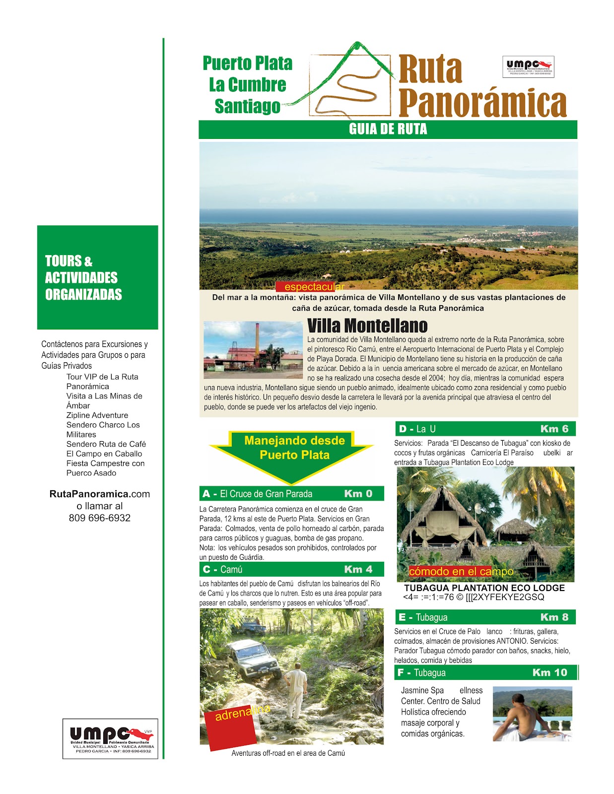 RED DE TURISMO COMUNITARIO DE PUERTO PLATA: Guía de Ruta para La ...