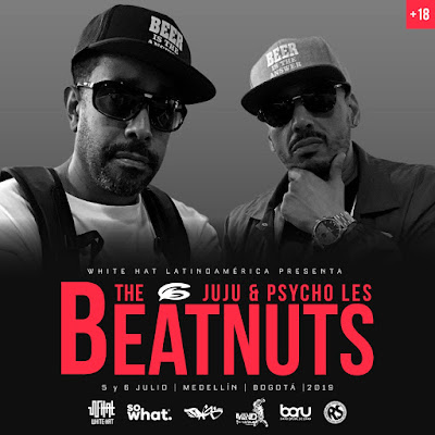 THE BEATNUTS EN CONCIERTO BOGOTÁ - MEDELLÍN. (JULIO 2019) - DAQA HIP ...