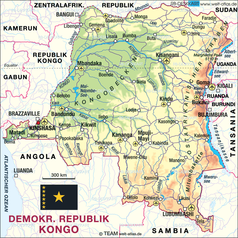 Republik Demokrasi Kongo - Geografi.org