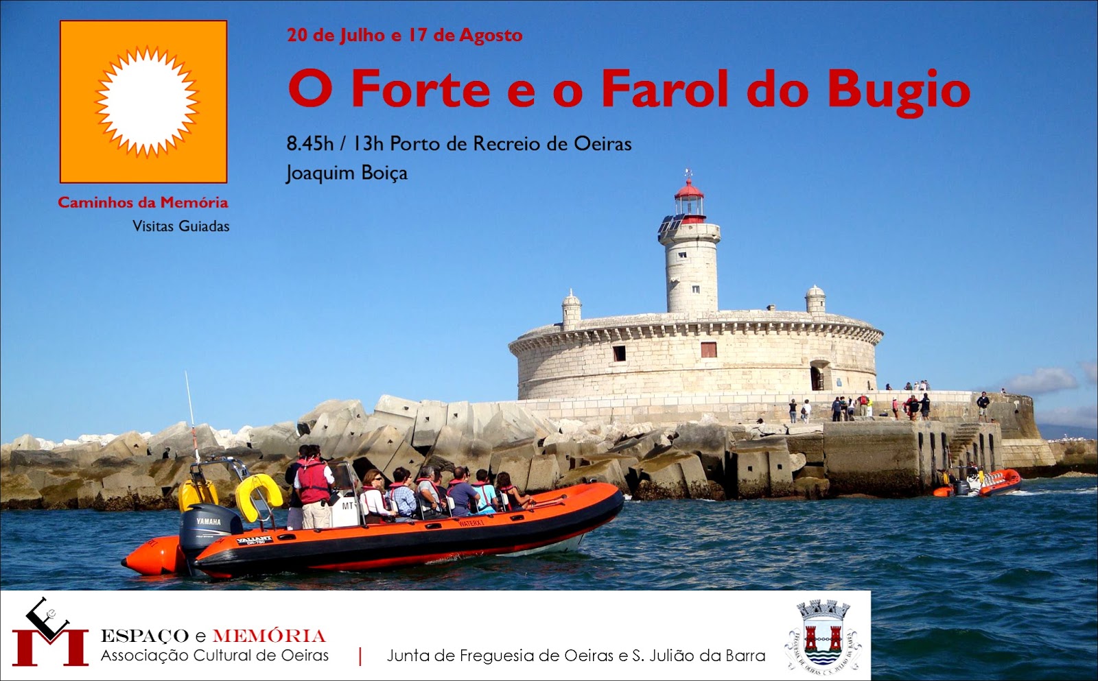 caracol carolas: «O Forte e o Farol do Bugio» [ Oeiras ]