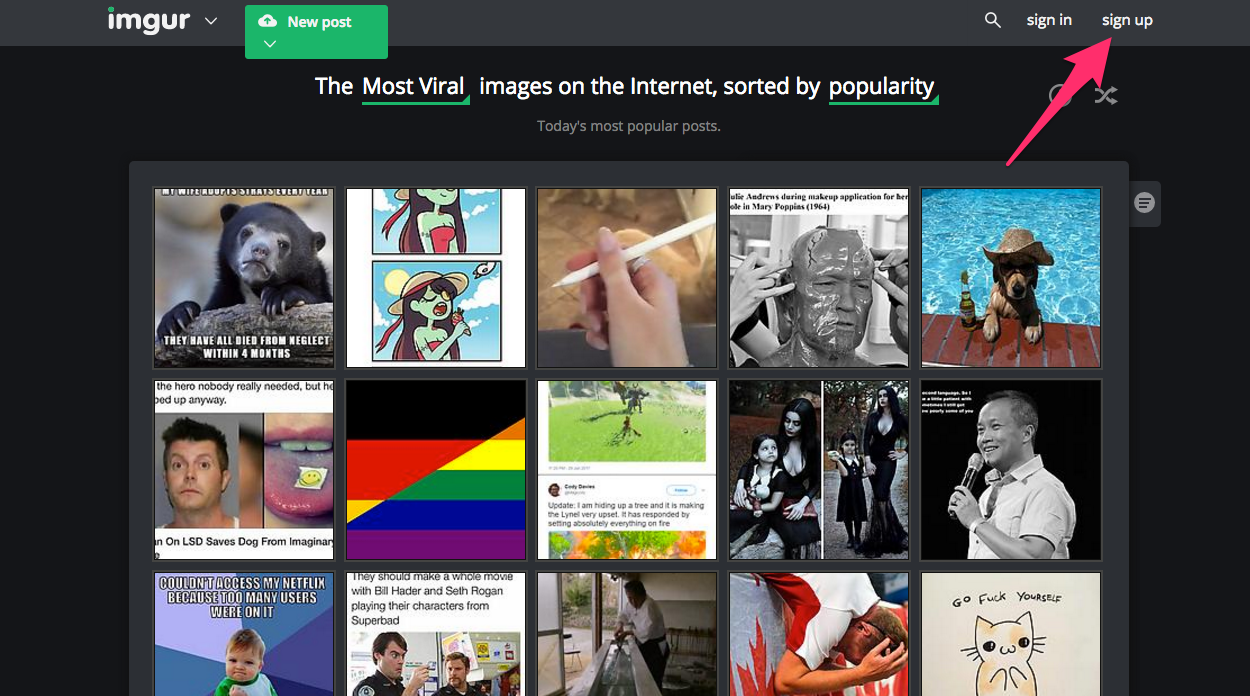 [分享] Imgur存放美麗事物的好所在