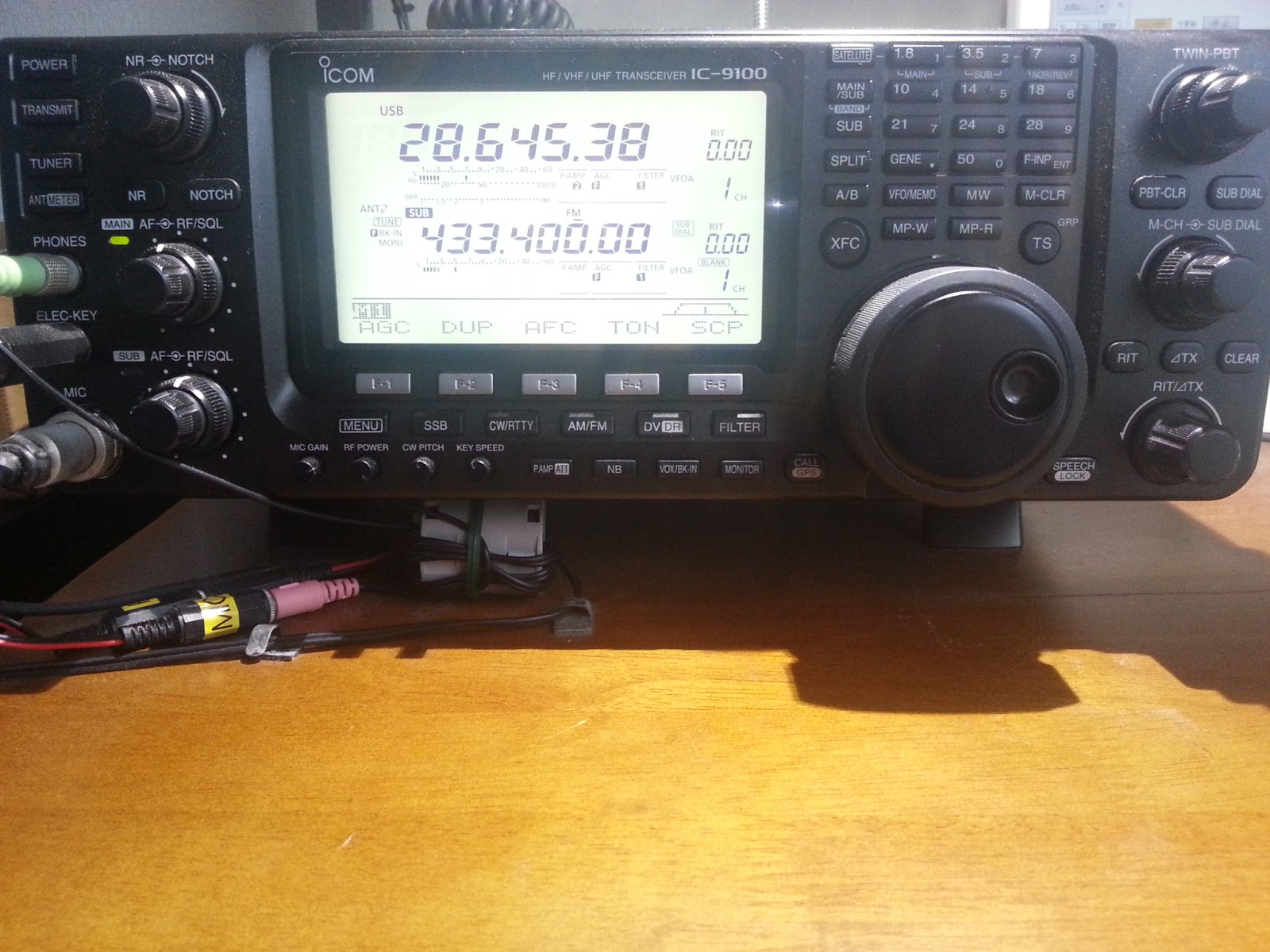 JH1QKG: IC-9100 点検・修理へ