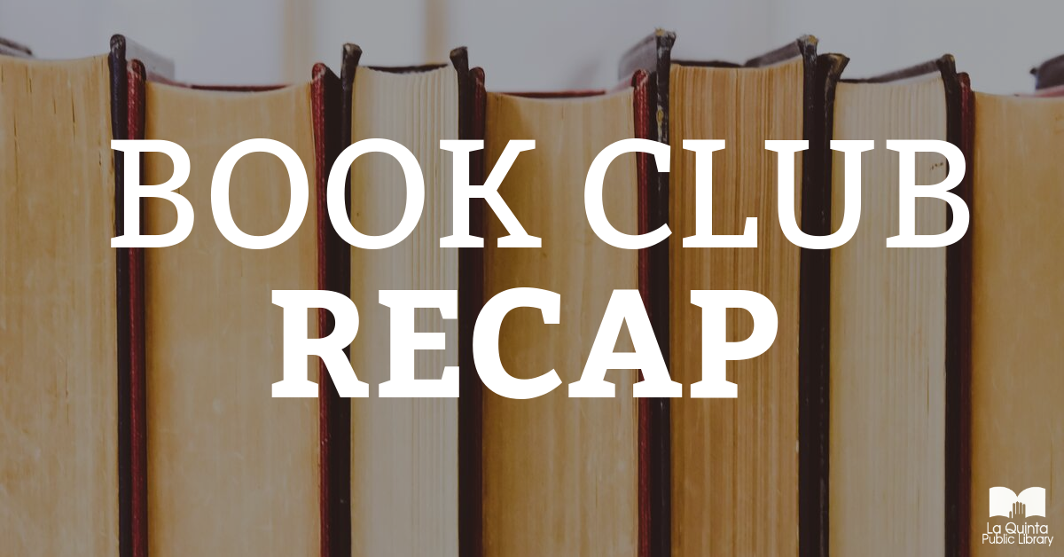 In America Book Club Recap