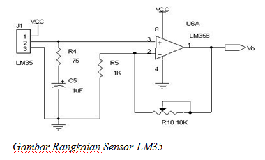 Lutfia Nanda: Sensor Suhu LM 35