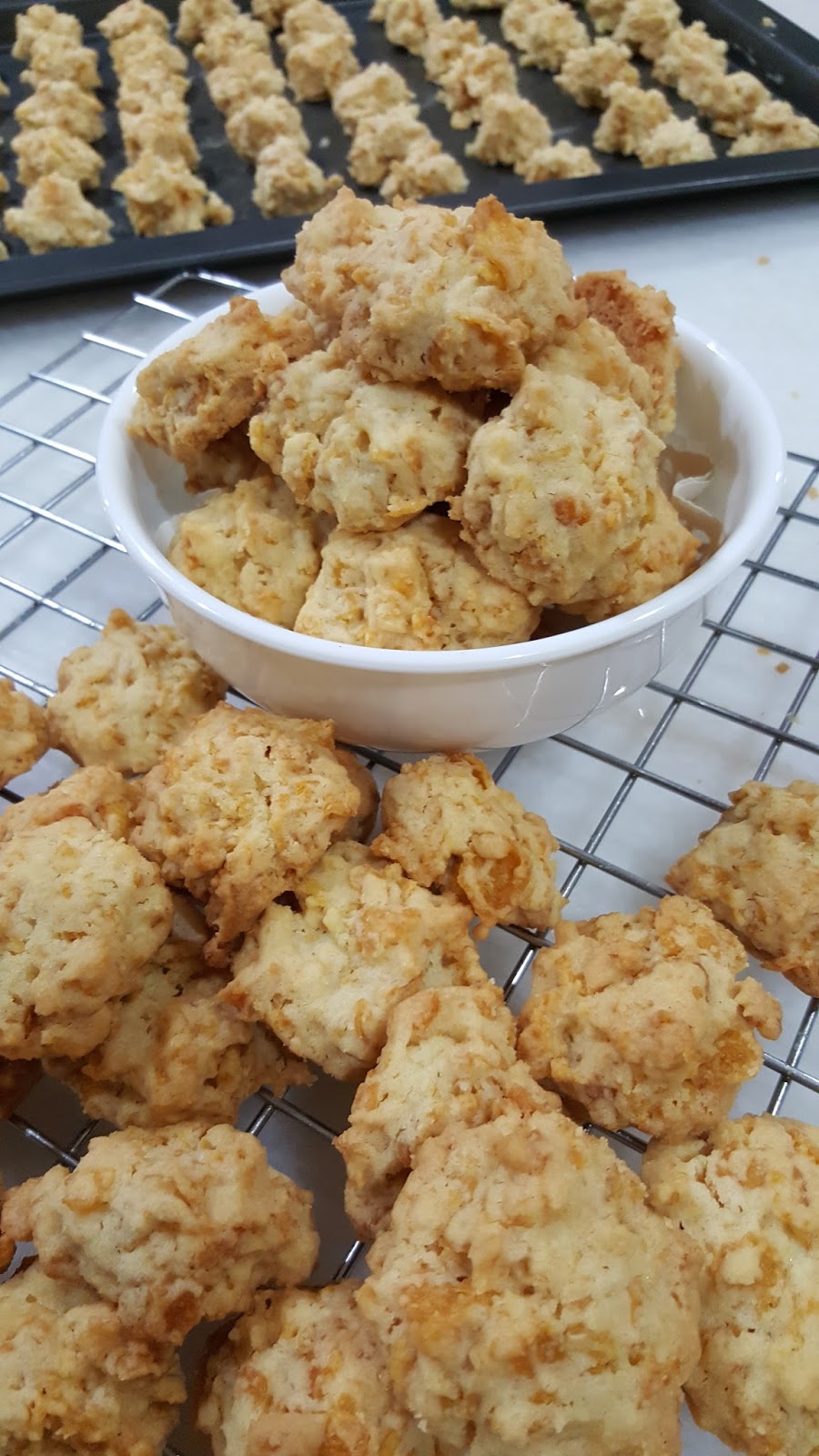 My HomeRecipes: BISKUT CORNFLAKES