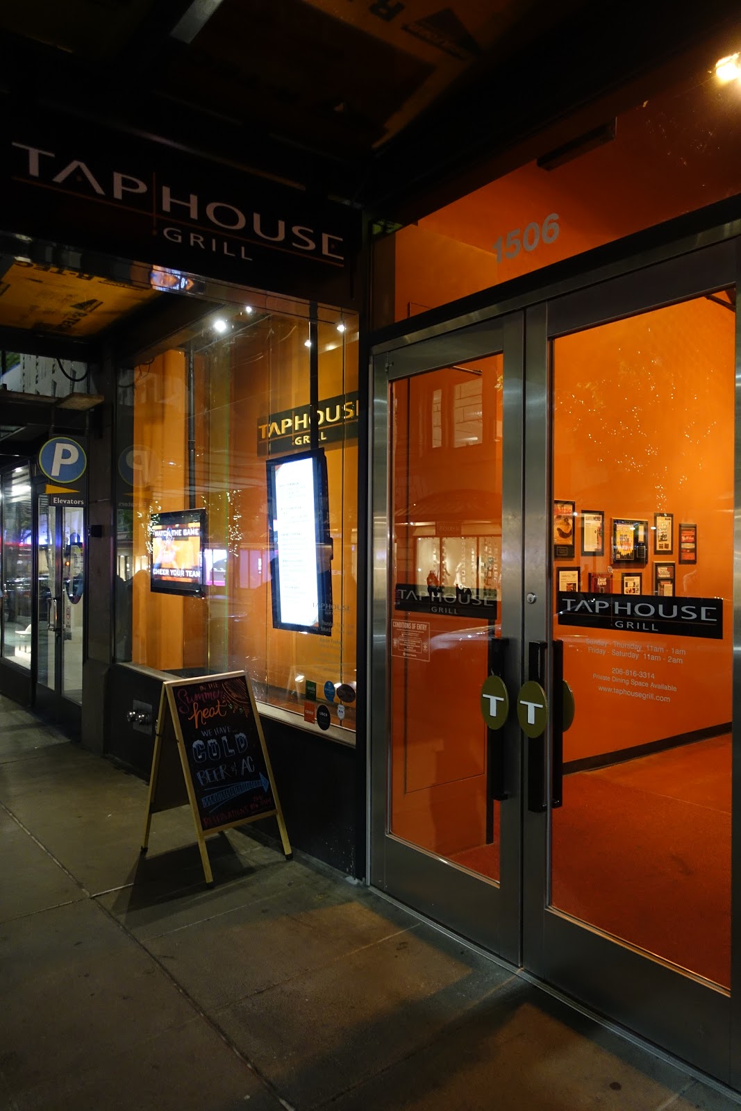 タケマシュラン: タップ・ハウス・グリル（Tap House Grill）／ダウンタウン（シアトル）